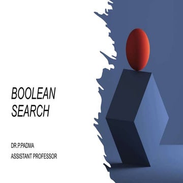 Boolean Operatorpptx Technology And Computing
