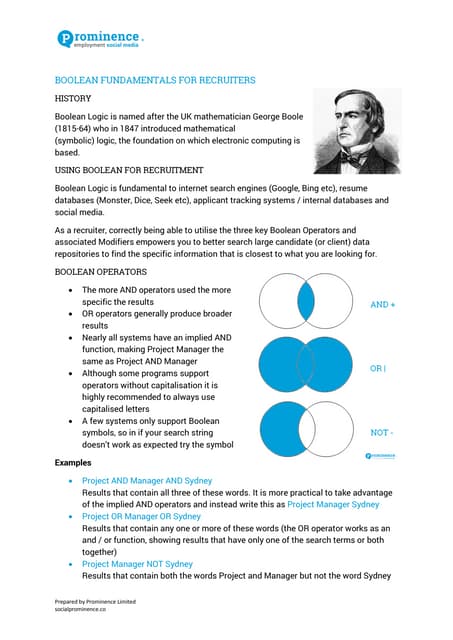 Boolean Search Fundamentals For Recruiters Guide Pdf 0662
