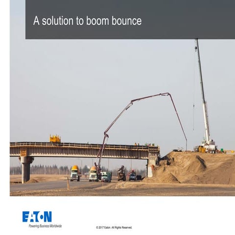 A solution to boom bounce | PPT