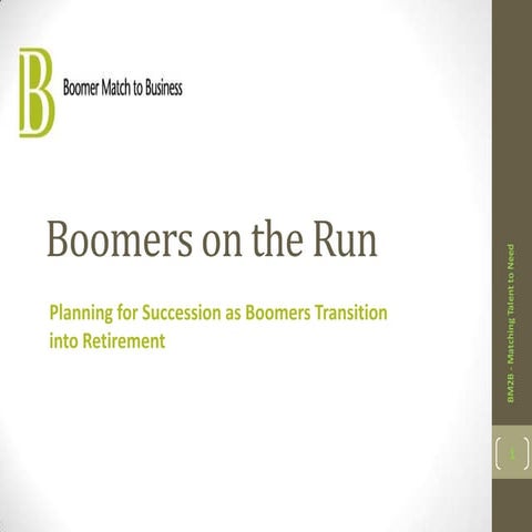 Boomers on the run | PPTX