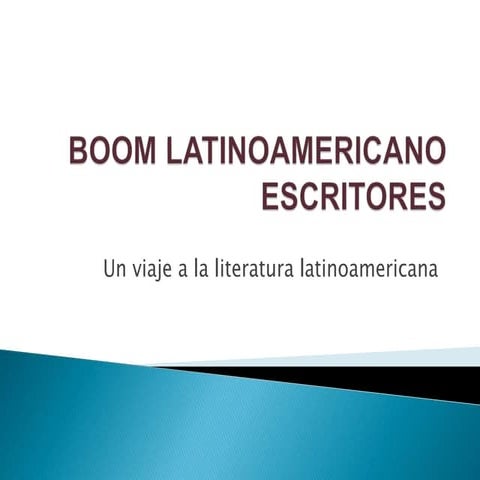 boom latinoamericano | PDF