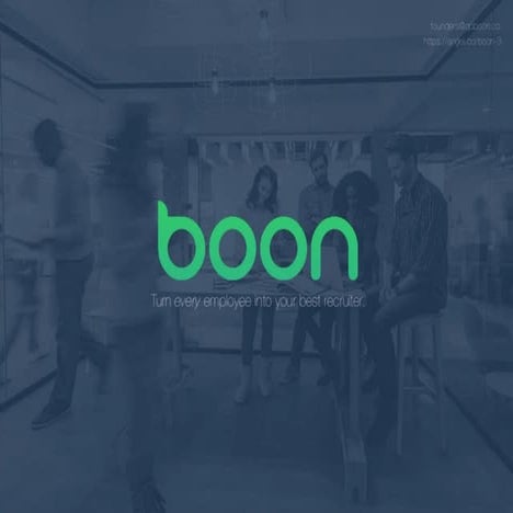 Boon Pitch Deck | PDF