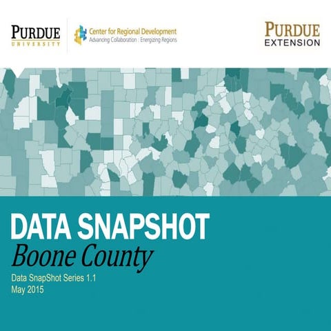 Boone County Snapshot | PPT
