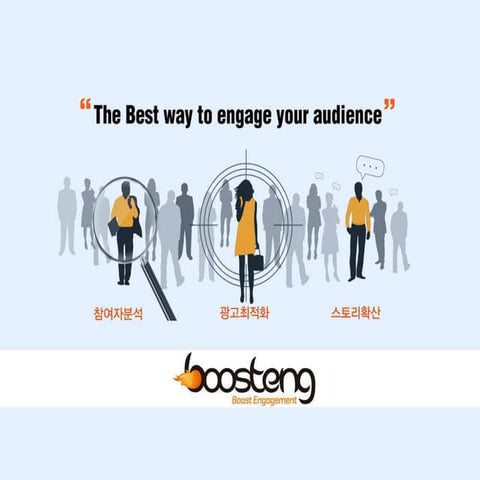 The Best way to engage your audience "Boosteng" screenshots | PPTX