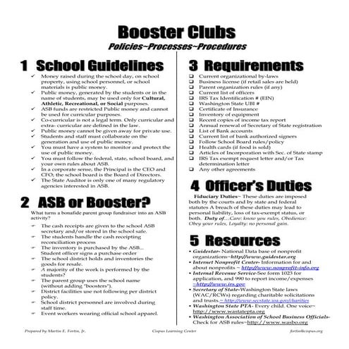 Booster Tips | PDF