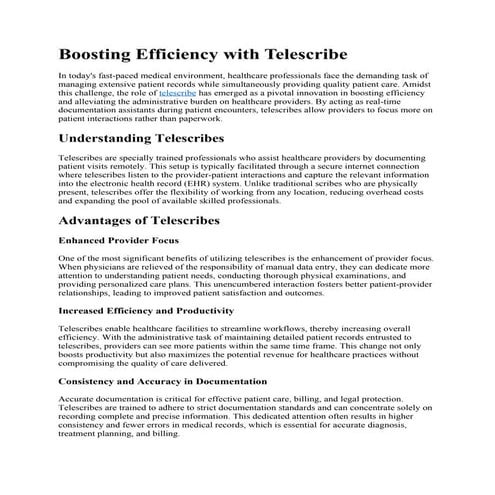 Boosting Efficiency with Telescribes.docx