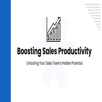 Boosting Sales Productivity Pdf