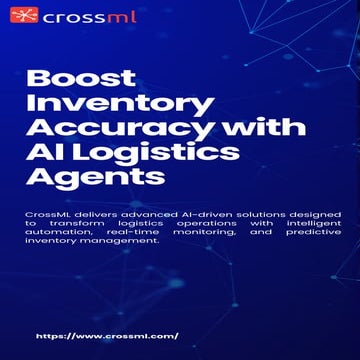 Boost Inventory Accuracy with AI Logistics Agents. | PDF