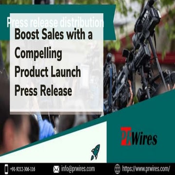 Boost Sales with a Compelling Product Launch Press Release.pptx