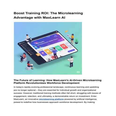 Boost Training ROI_ The Microlearning Advantage with MaxLearn AI.pdf