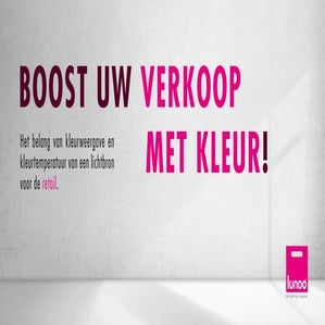 Boost uw verkoop met kleur - retail | PPT
