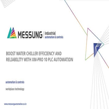 Boost Water Chiller Efficiency and Reliability with XM-PRO 10 PLC ...