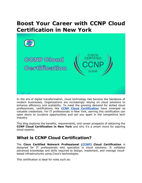 Why CompTIA Cloud+ Certification is Essential in 2025.docx