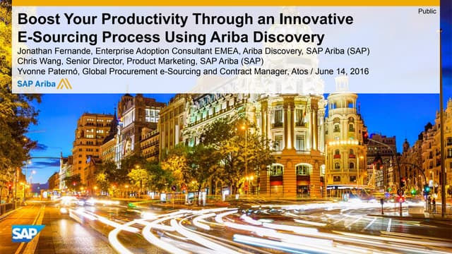 SAP Ariba Procurement: The Buying Process | PDF