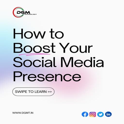 How to Boost Your Social Media Presence! | PDF