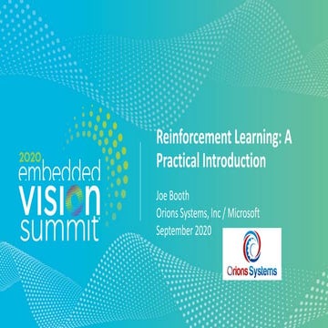 “Reinforcement Learning: a Practical Introduction,” a Presentation from ...