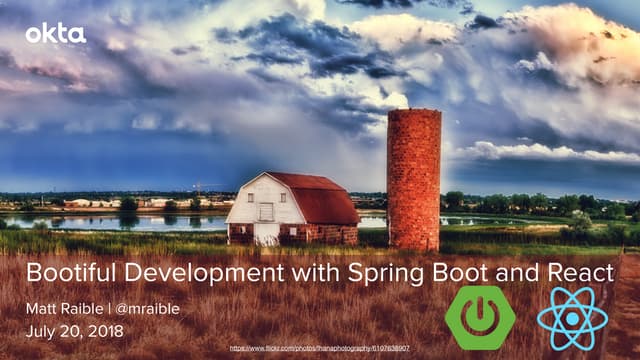 Bootiful Development With Spring Boot And React Uberconf 2018 Ppt
