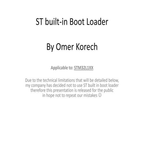 Introduction to Automotive Bootloader | Programming Sequence | PDF