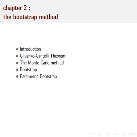 Statistics (1): estimation, Chapter 2: Empirical distribution and ...