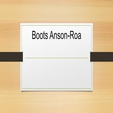 Boots Anson-Roa Biography, Career Early Life, Filmography.pptx