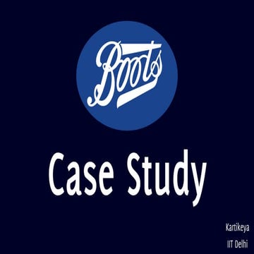 Boots Case Study | PDF