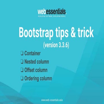 Bootstrap tips and trick.pptx