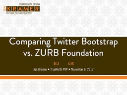 Getting started with CSS frameworks using Zurb foundation | PPT