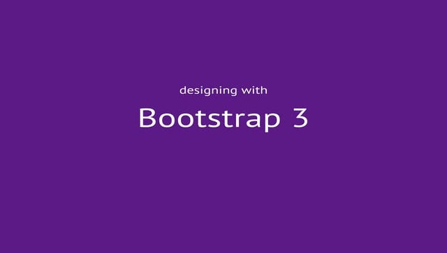 Bootstrap 3 Logo