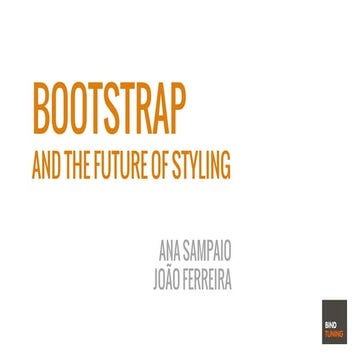 Bootstrap and the future of styling | PDF