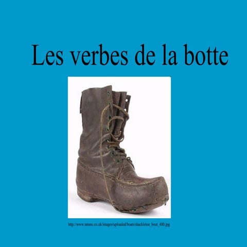 Boot verbs | PPT