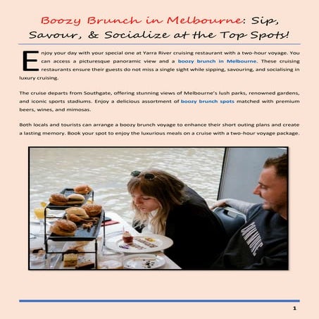 Boozy Brunch in Melbourne Sip, Savour, & Socialize at the Top Spots!.pdf