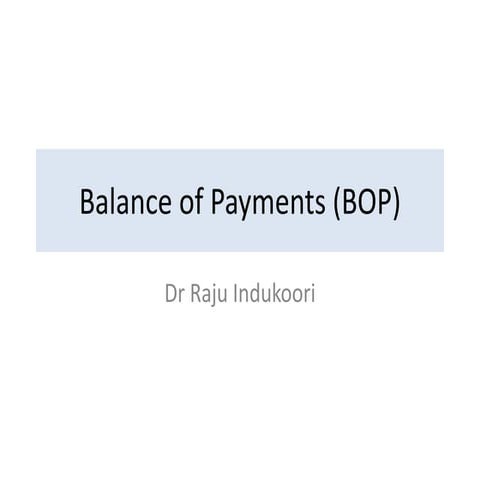 Bop and BOT Trends in India | PPTX
