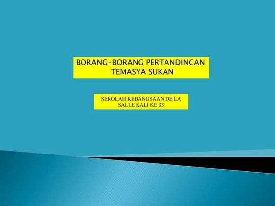 Borang Pendaftaran Badminton Docx