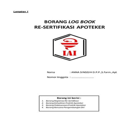Borang anna | DOCX