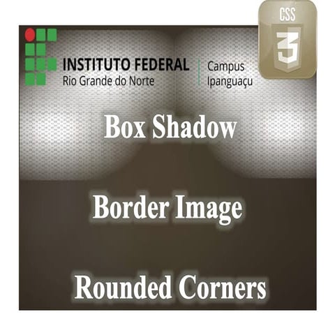 Border image rounded corners shadow-box | PPTX