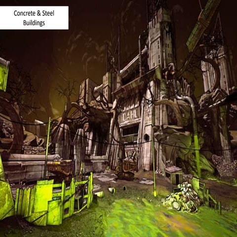 Borderlands buildings | PPTX