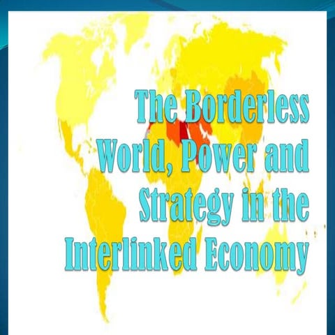 Borderless world | PPTX