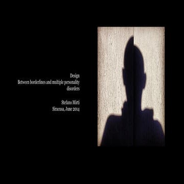 Design. Between borderlines and multiple personality disorders | PDF