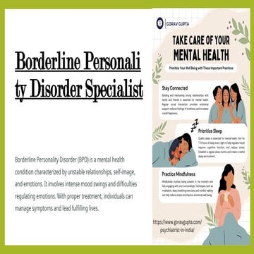 BODERLINE PERSONALITY DISORDER | PPTX