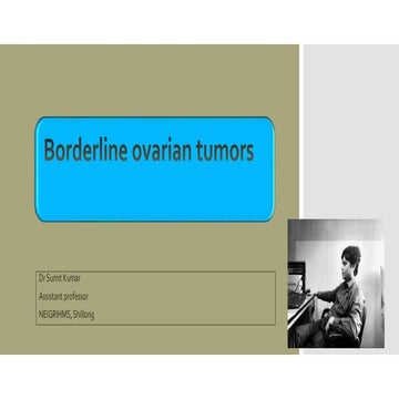 OVARY CANCER: BORDERLINE | PPTX