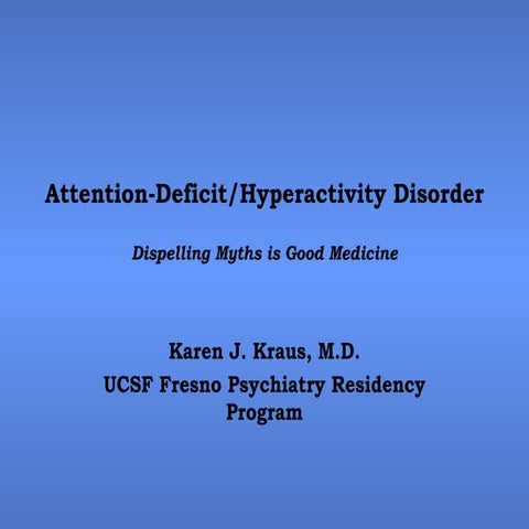 Borders adhd kraus | PPT