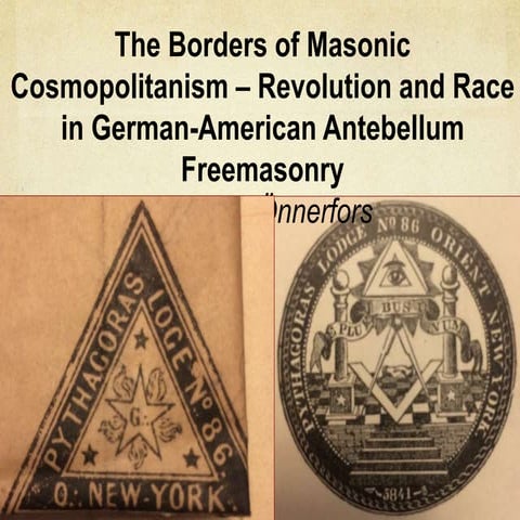 Borders of masonic cosmopolitanism | PPTX