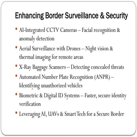 Border_Surveillance_Slide FOR EFFECTIVE BORDR.pptx