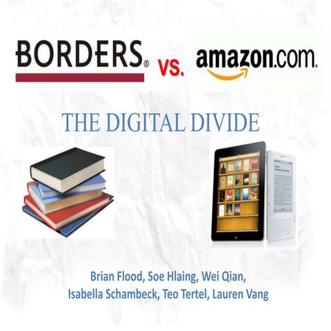 Borders vs. Amazon: Comparative Analysis of Organizational Design ...