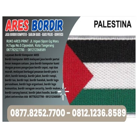 JASA BORDIR KOMPUTER CIPONDOH | PPT