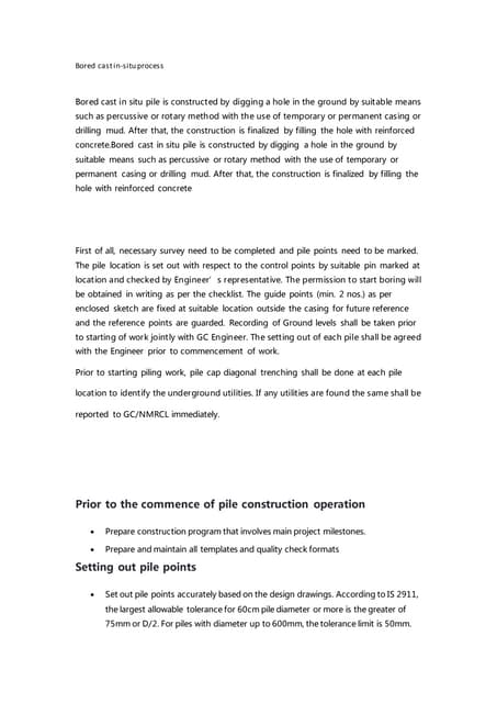 02 - Method Statement for Concrete pouring.docx | Civil Engineering ...