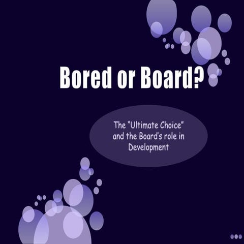 Bored Or Board? | PPT