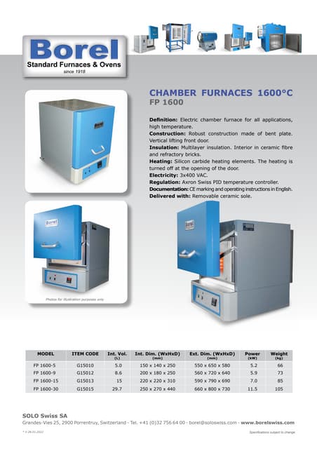 Retort furnace with inert gas 650°C | PDF