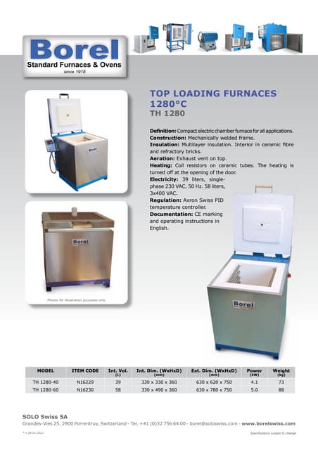 Melting furnace 1280°C | PDF | Home Appliances | Home & Garden