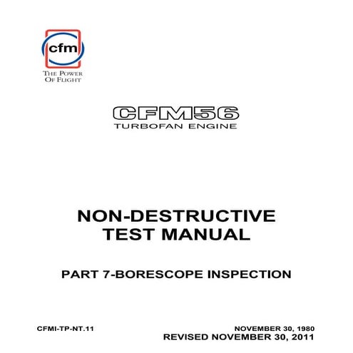 BORESCOPE INSPECTION for engins CFM56.pdf